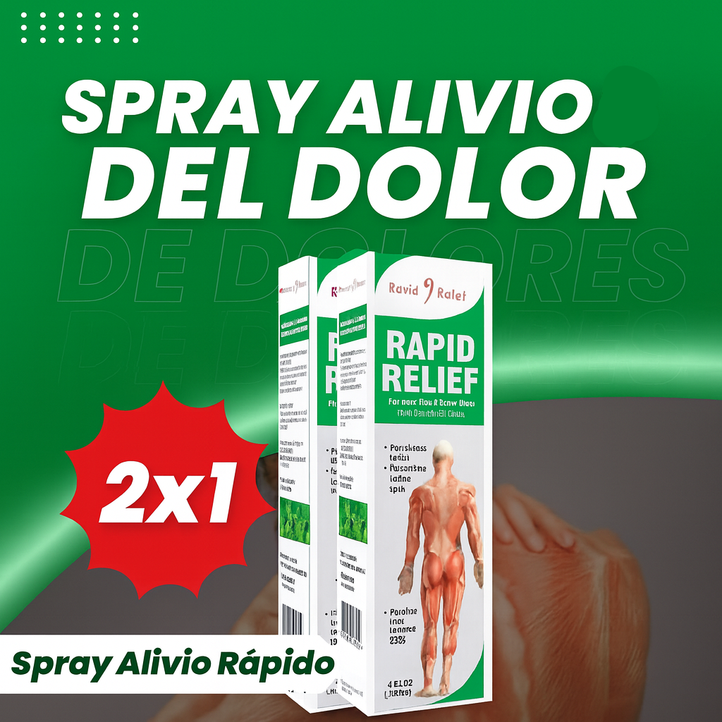 Spray Alivio Rápido del Dolor | Pack 2x1 – DanYel